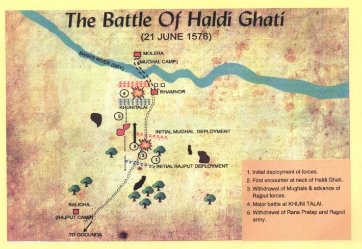 Battle of Haldi Ghati (21 June 1576)